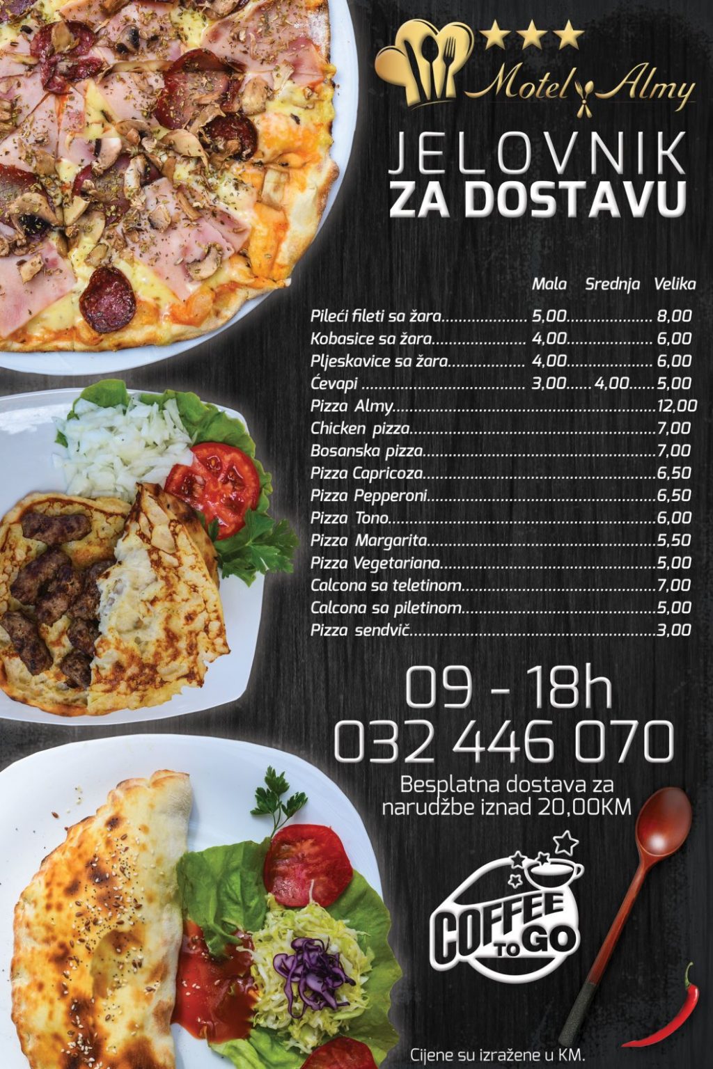 Motel Almy: Dostava na kućnu adresu - zenicainfo.ba