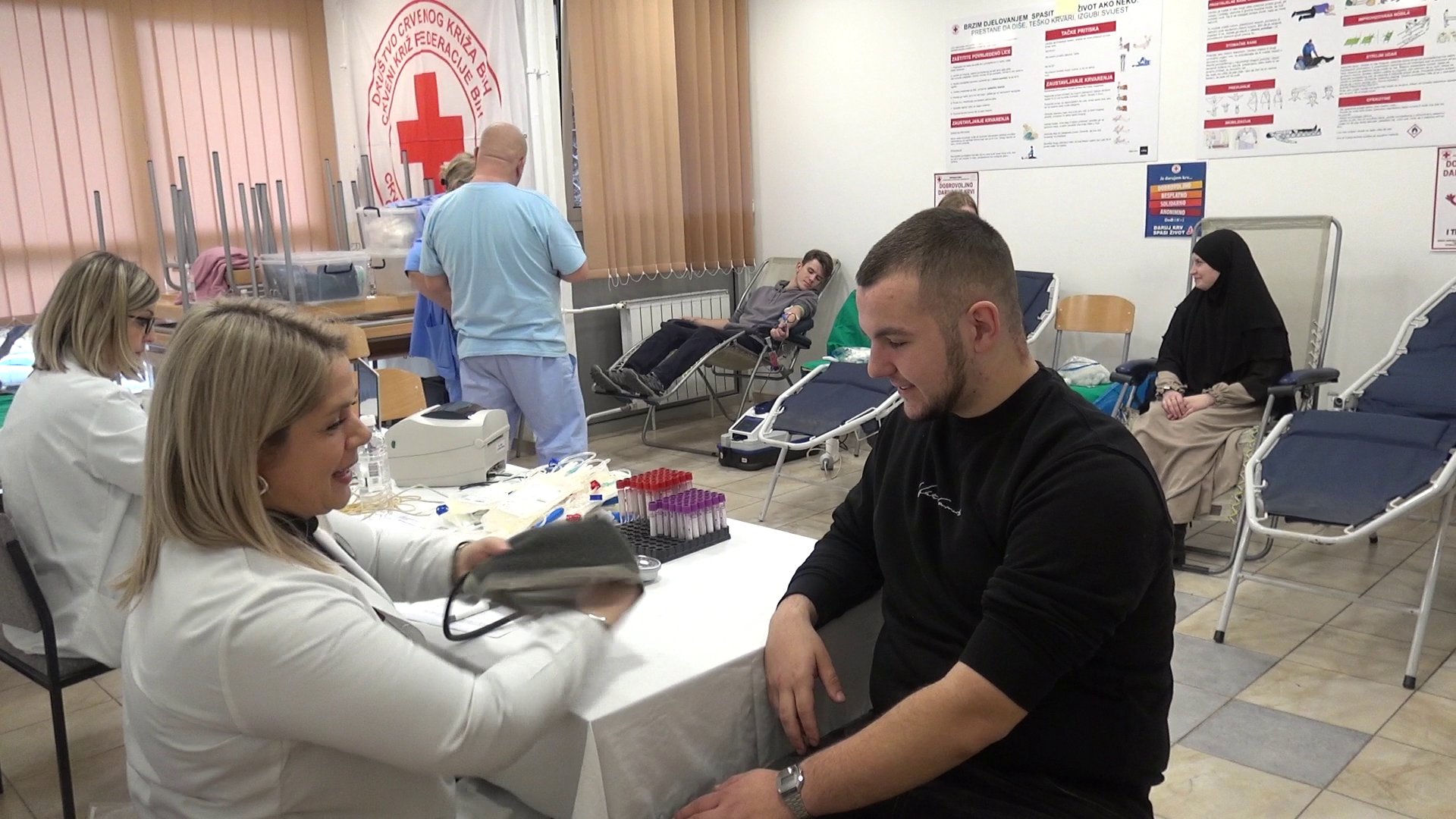 U Zenici se održava dvodnevna akcija dobrovoljnog darivanja krvi “I ti si nečiji tip ...